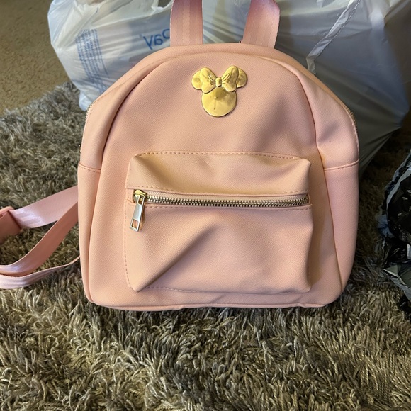 Bags | Disney Pink Mini Backpack | Poshmark